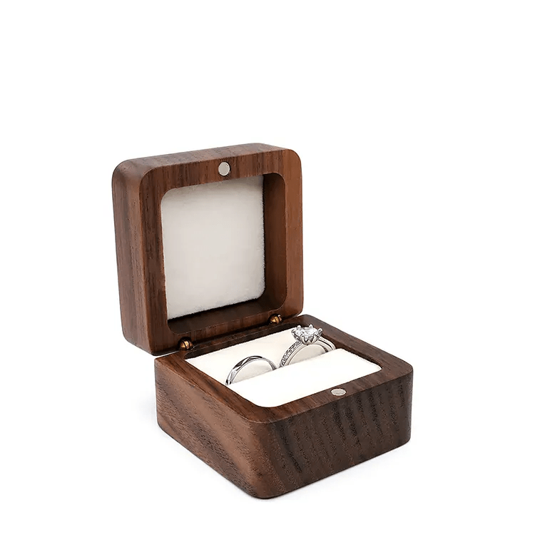Jewellery Ring Wooden Box JB003 - Barak Trading