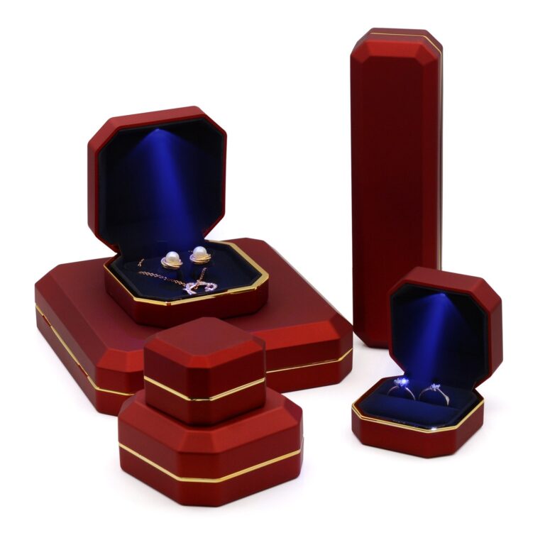 Jewellery Storage Box with LED Light JB131 - Barak Trading